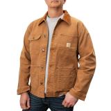 Carhartt C26 - Sandstone Duck Arctic Traditional Coat - Quilt Lined | Dungarees